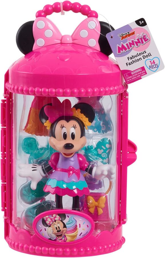 Disney Junior Minnie Mouse Ultimate Mansion 22-inch Playset, Figures ...