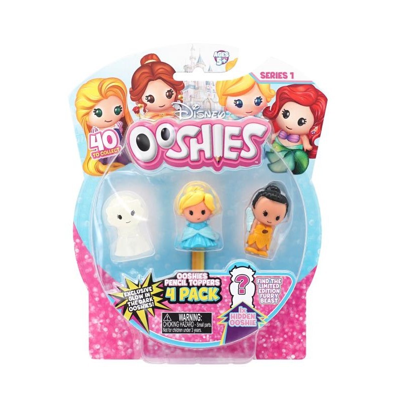 Disney Series 1 Ooshies 4 Pack - 4 to Choose from | Lemony Gem Toys Online