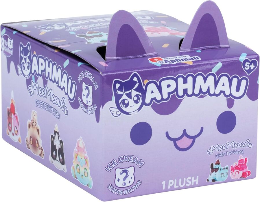 Aphmau MeeMeows Mystery Plush Ice Cream Limited Edition Single Pack ...
