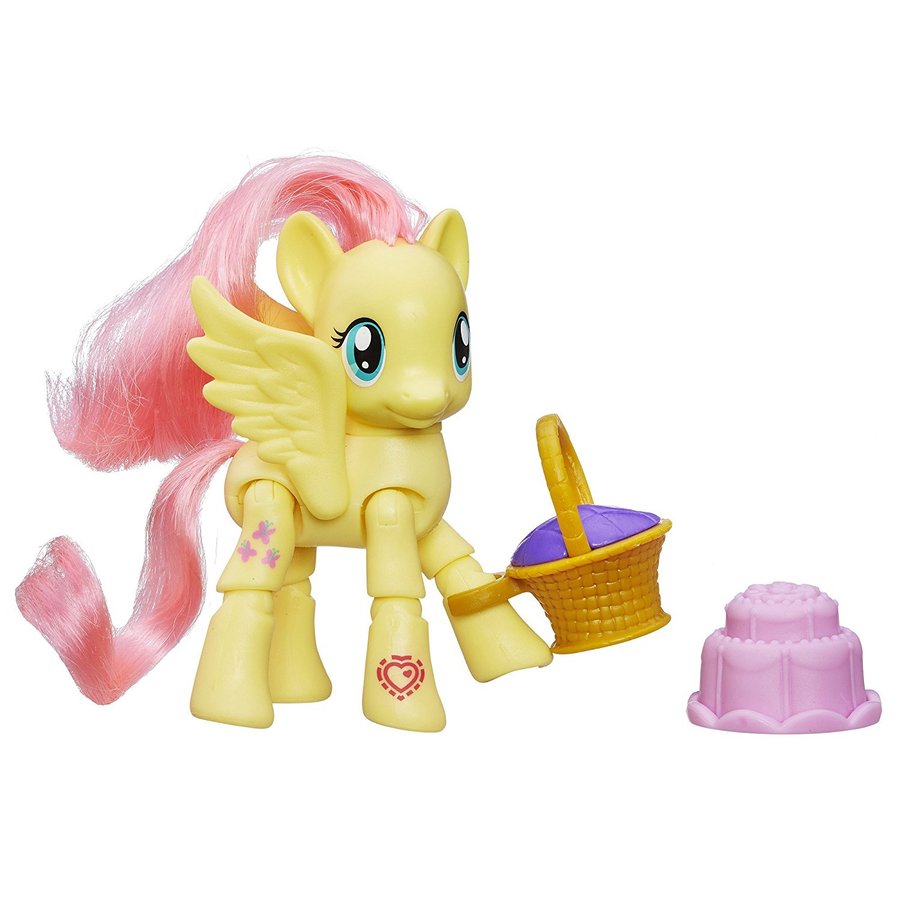 My Little Pony Explore Equestria Fluttershy Picnic Poseable Pony ...