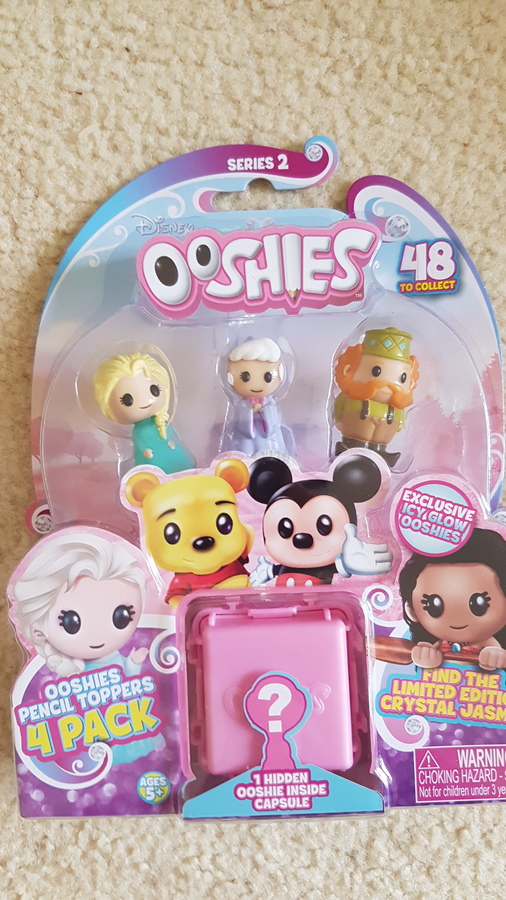 Disney Series 2 Ooshies 4 Pack Pencil Topper - 4 to Choose from ...