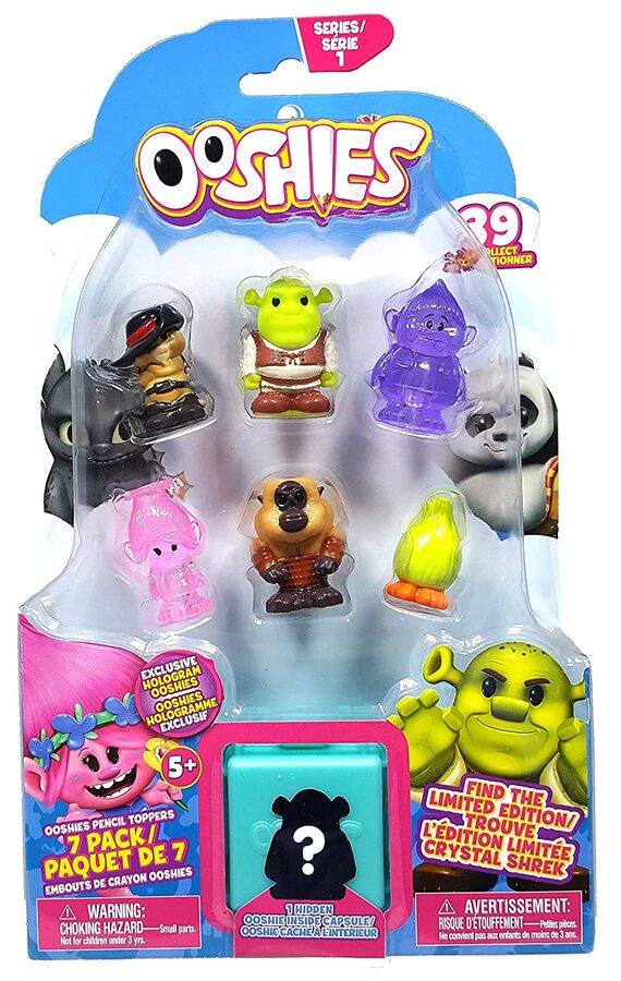 Dreamworks Series 1 Ooshies 7 Pack Pencil Topper 4 To Choose From Eur