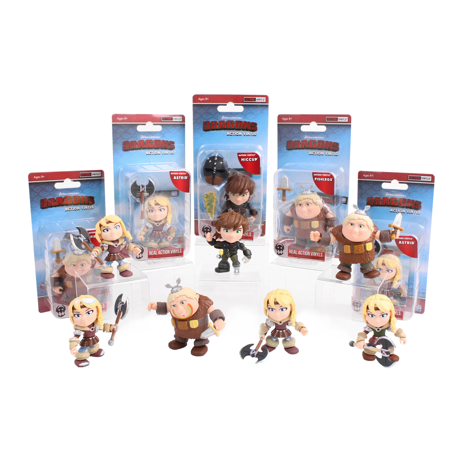 Dreamworks How to Train your Dragon Action Vinyls | Lemony Gem Toys Online