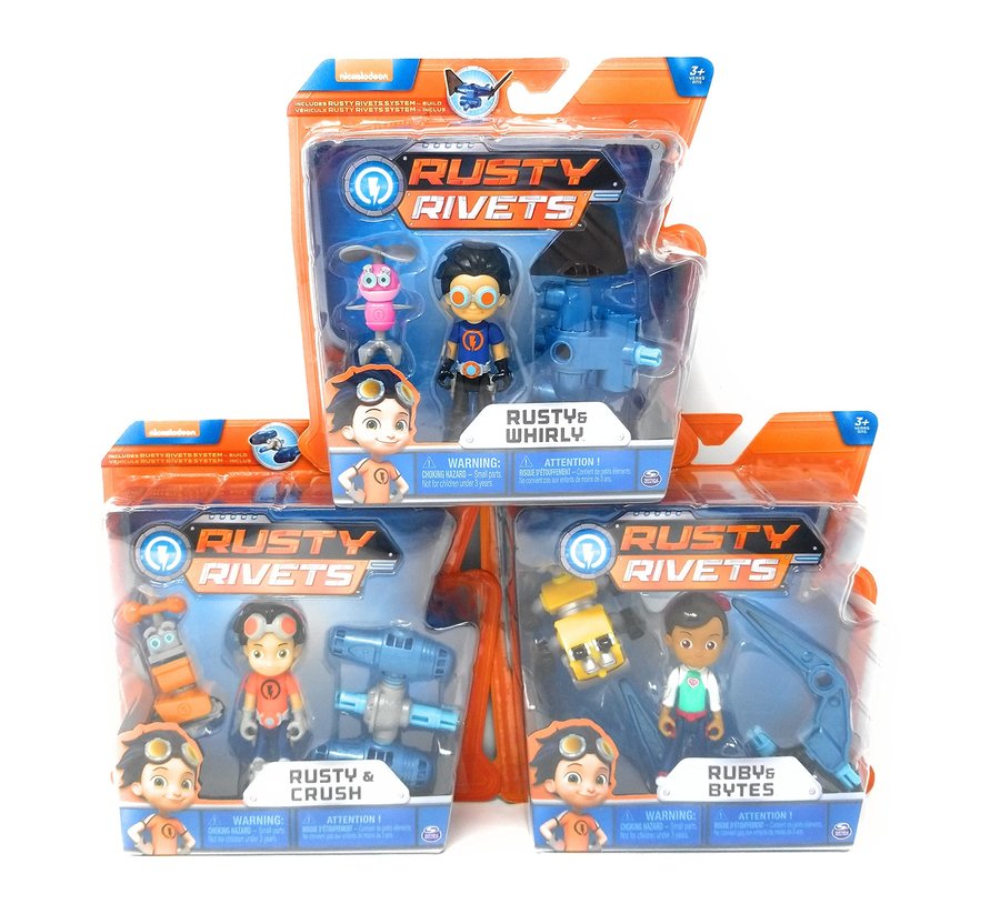 Rusty Rivets Build A Bit Pack | Lemony Gem Toys Online