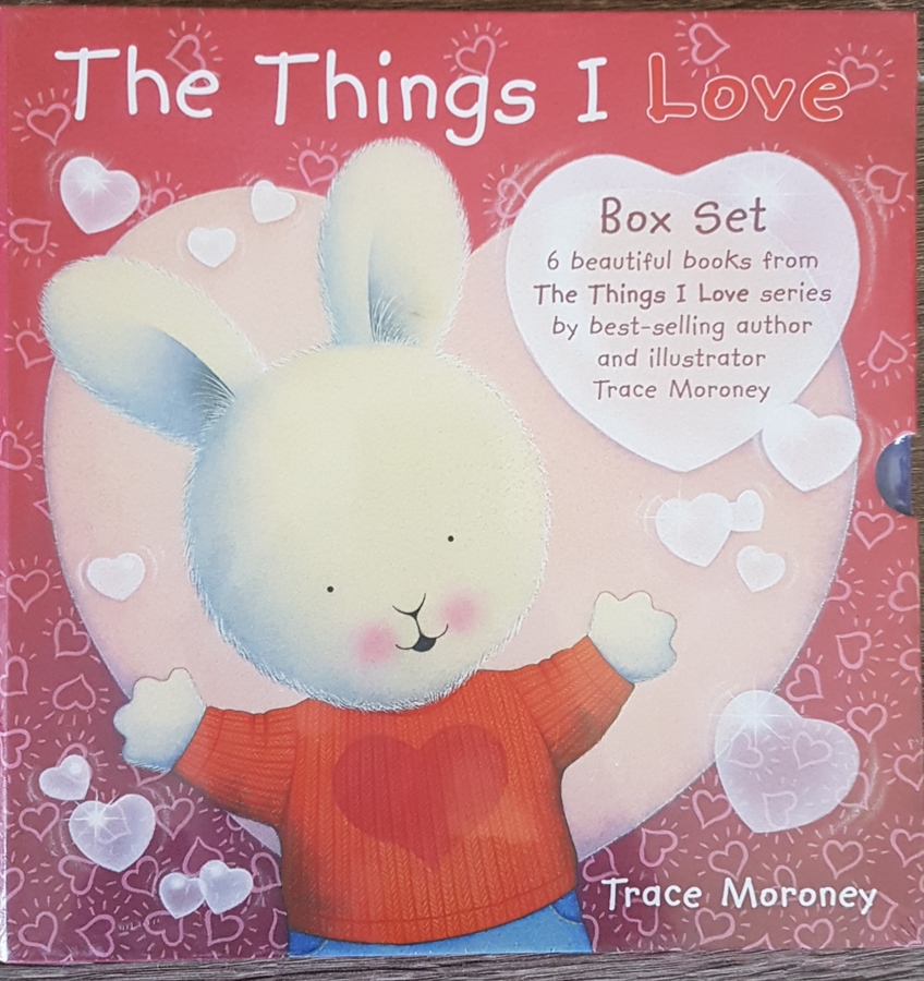 The Things I Love Box of 6 Books By Trace Moroney | Lemony Gem Toys Online