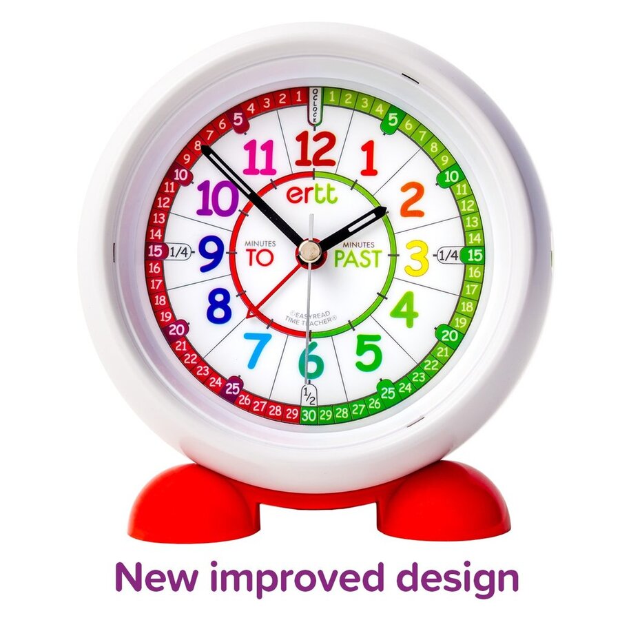 Ertt Easy Read Time Teacher Alarm Clock Past & To | Lemony Gem Toys Online