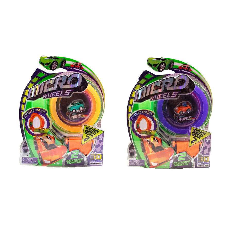 Micro Wheels Stunt Pack | Lemony Gem Toys Online