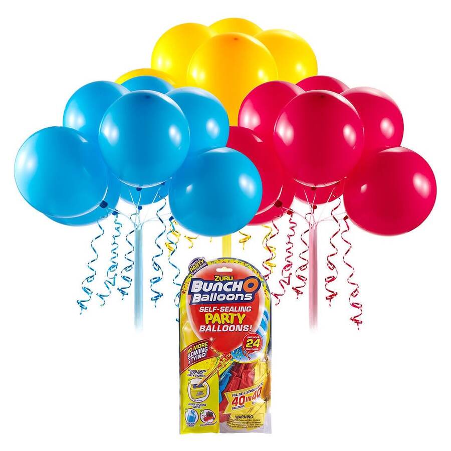 ZURU BUNCH O Balloons Self Sealing Party Baloons 24pk Refill Choose zuru-bunch-o-balloons-self-sealing-party-baloons-24pk-refill-choose