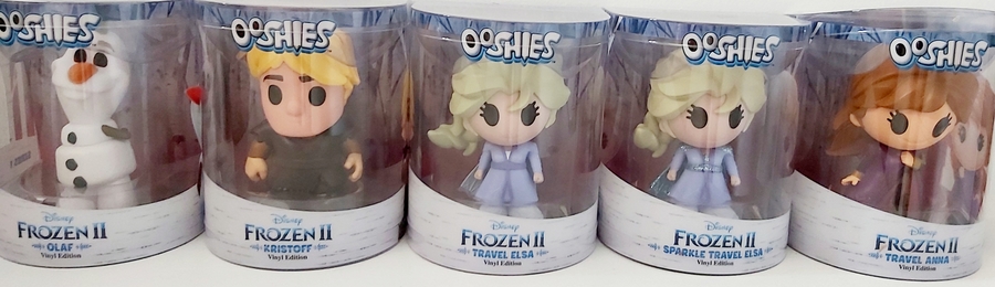 Ooshies Frozen 2 vinyl Figure Doll