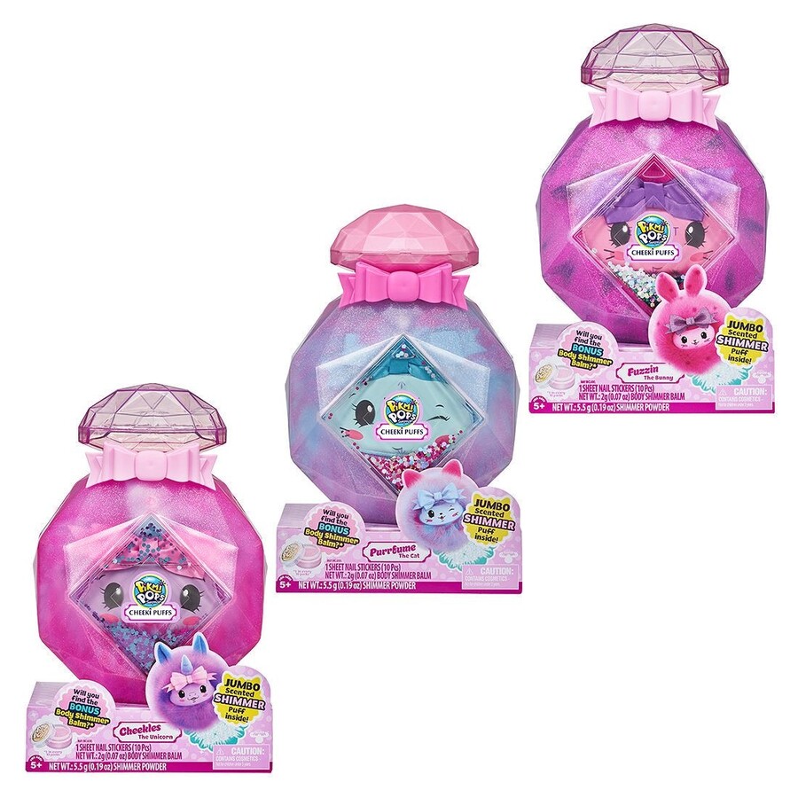 Pikmi Pops Cheeki Puff Large Pack | Lemony Gem Toys Online