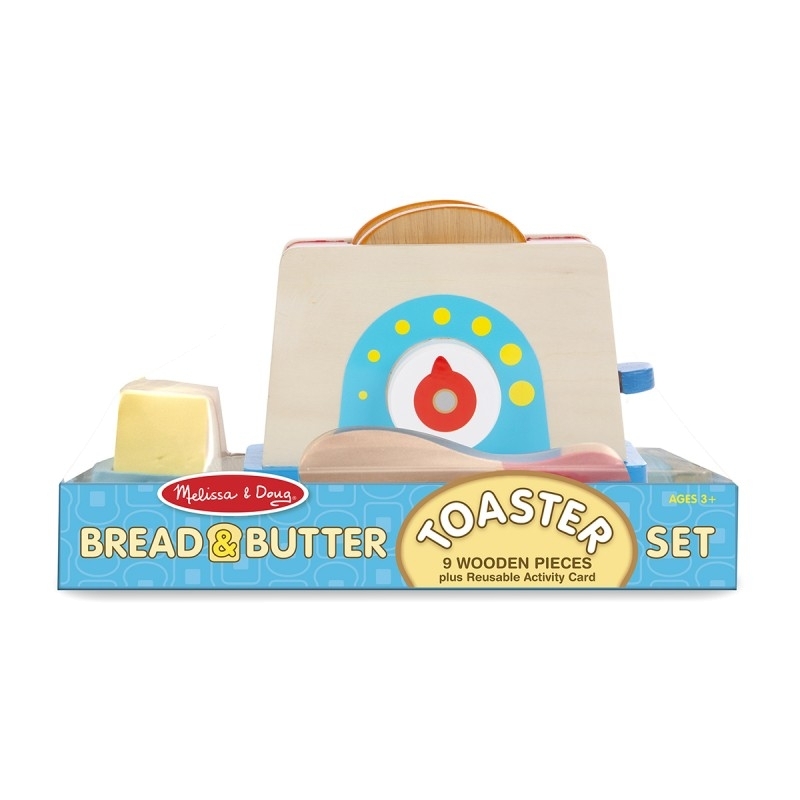 Melissa & Doug Bread & Butter Toaster PlaySet | Lemony Gem Toys Online