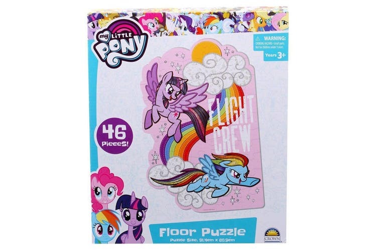My Little Pony Floor Jigsaw Puzzle Game Kids Educational Toys 46 Pieces ...