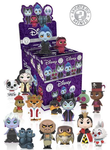 Mystery Minis Blind Box: Disney - Villains BOXOF 12 UNOPENED | Lemony ...