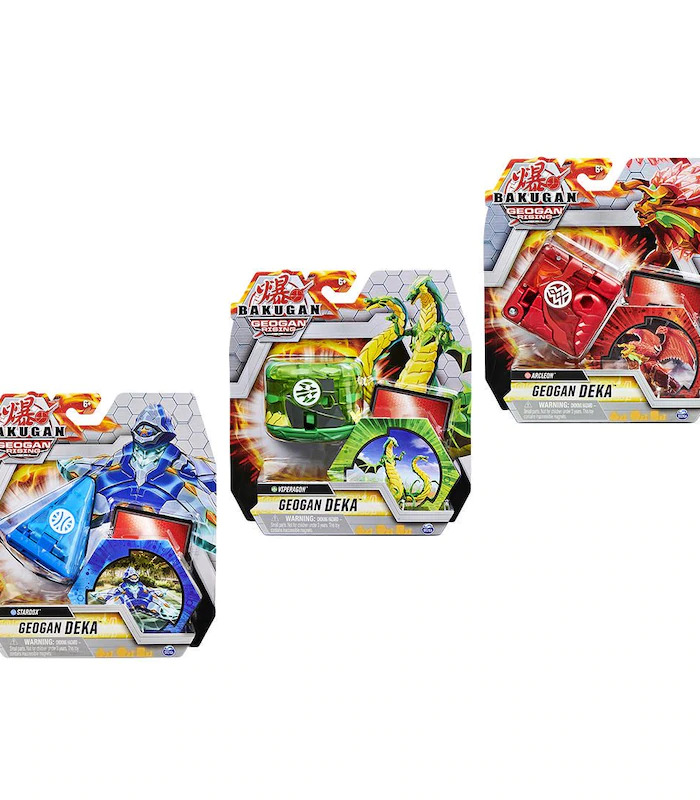 Bakugan Geogan Rising Geogan Deka Pack - Choose from list