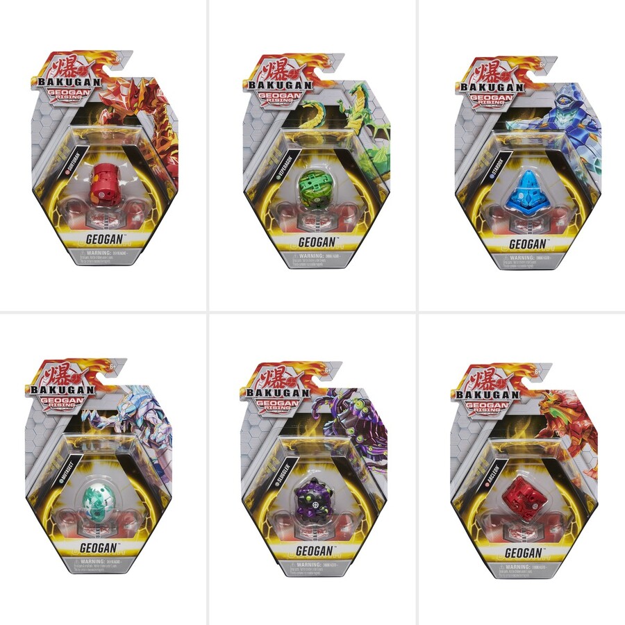 Bakugan Geogan Rising 1 Pack - Choose from list