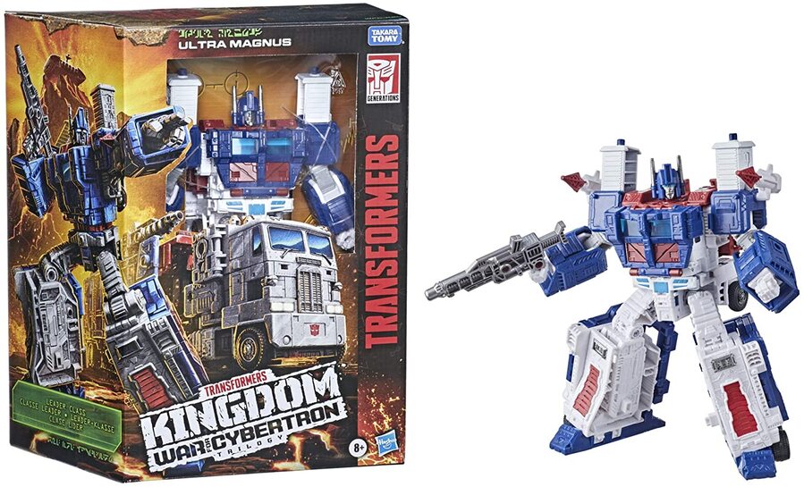 Transformers Toys Generations War for Cybertron: Kingdom Leader WFC-K20 Ultra Magnus Action Figure