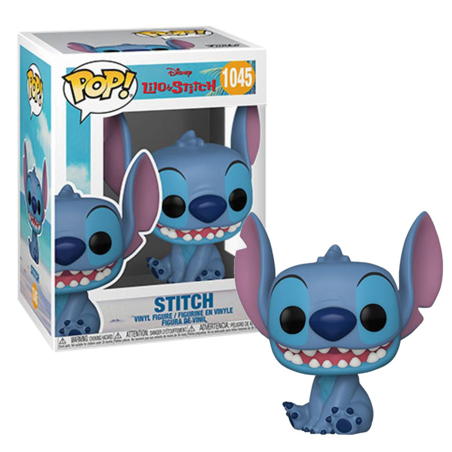 Funko Pop Disney Lilo & Stitch Smiling Seated Stitch #1045 Vinyl Figure