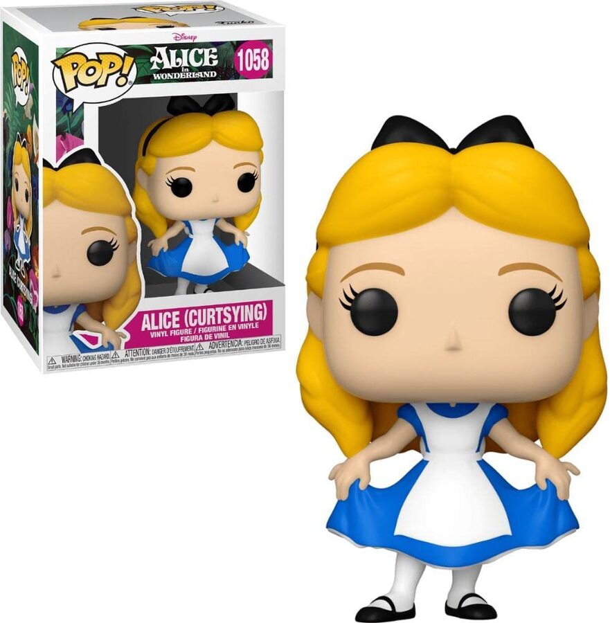 Funko Pop Disney Alice in Wonderland Alice Curtsey 70th Anniversary ...