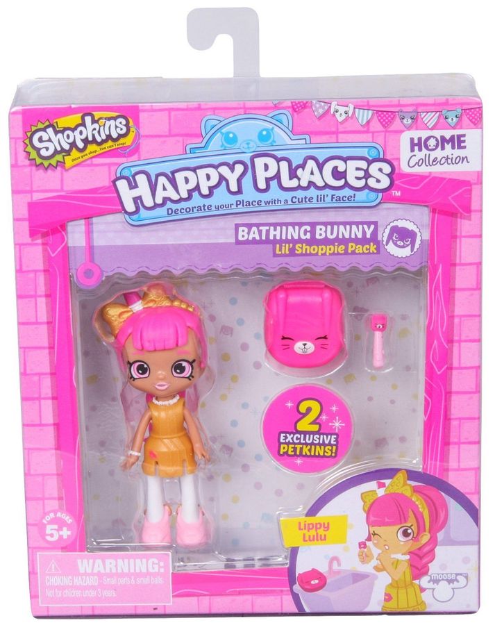 Shopkins Happy Places LIL' SHOPPIE Doll - Lippy Lulu | Lemony Gem Toys ...