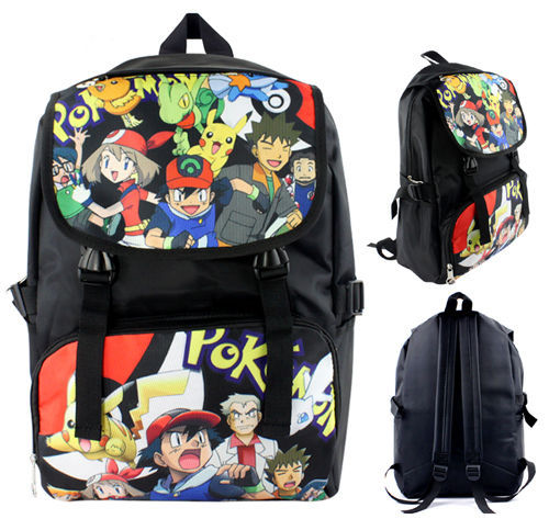 Pokemon Inspired Back To School Backpack - Ash | Lemony Gem Toys Online